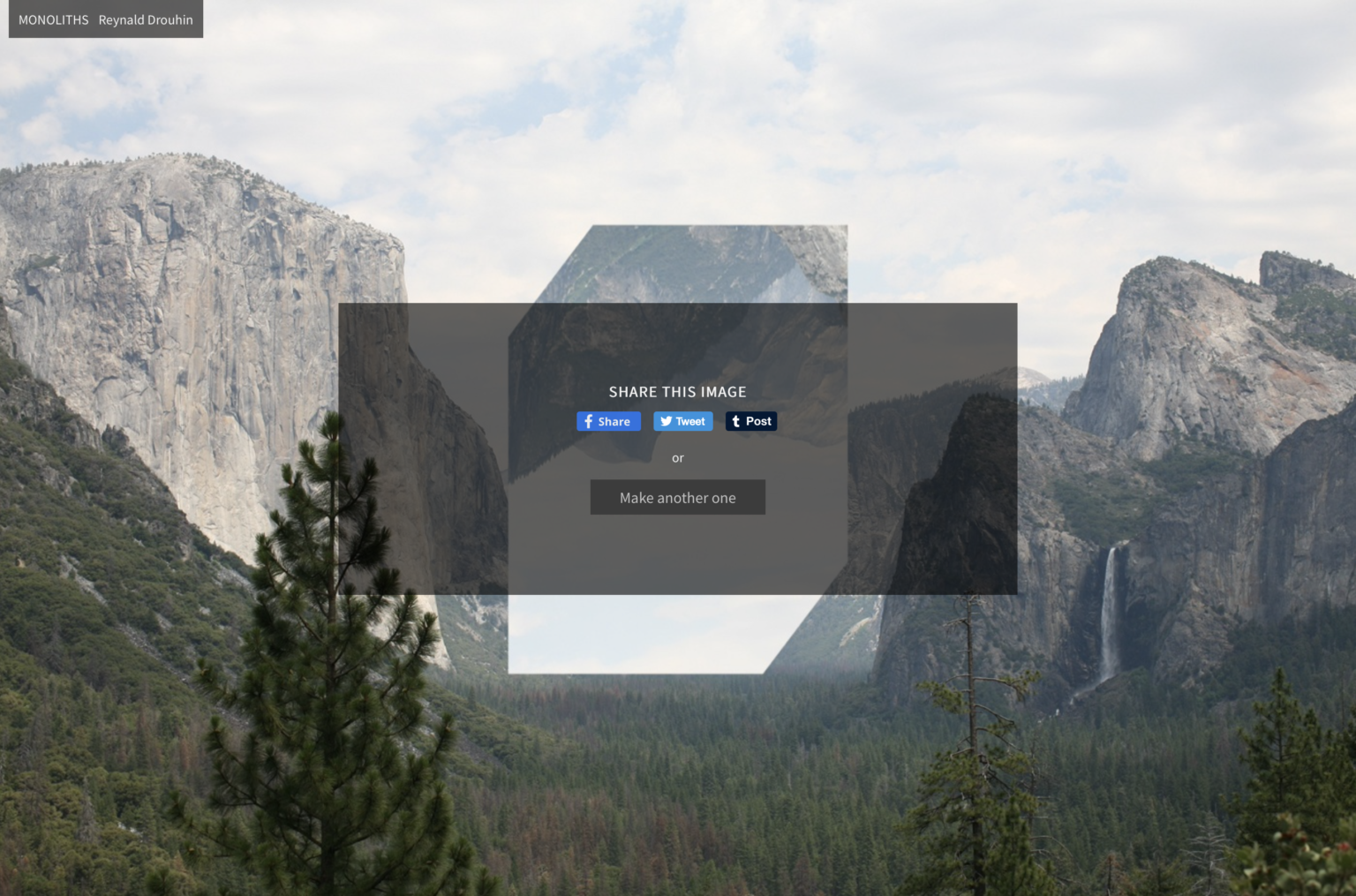 Monoliths (Reynald Drouhin) – Sophie Blum